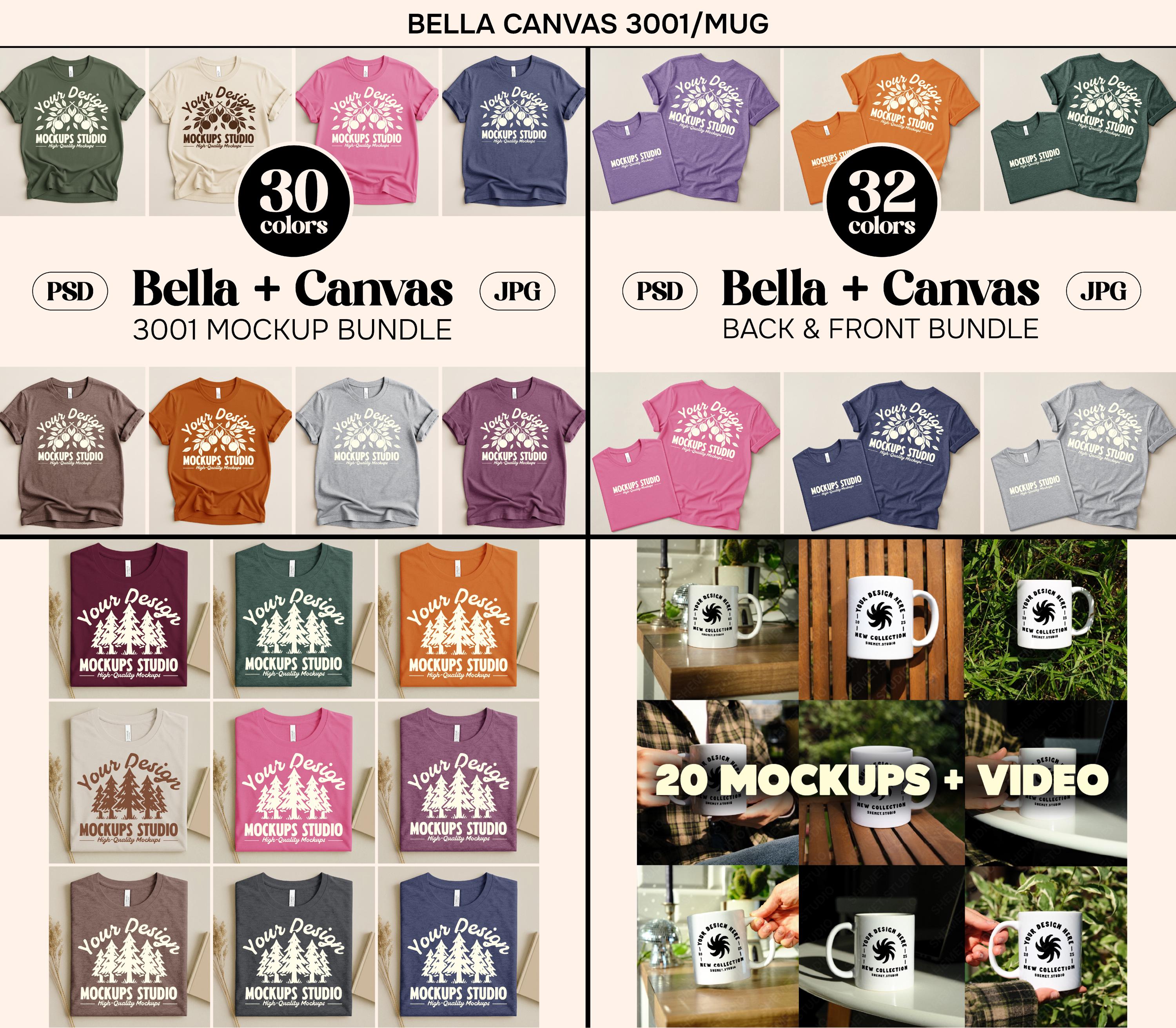 Lifetime Access Flat Lay Mockup Bundle Pass | Mega Folded/unfolded Flat ...