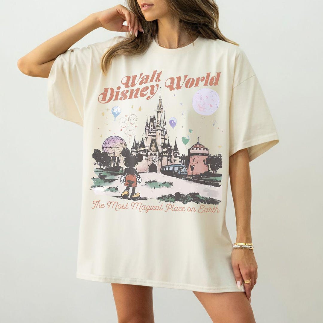 Walt Disney World Shirt, Retro Disney Mickey and Friends Tee, the Most ...