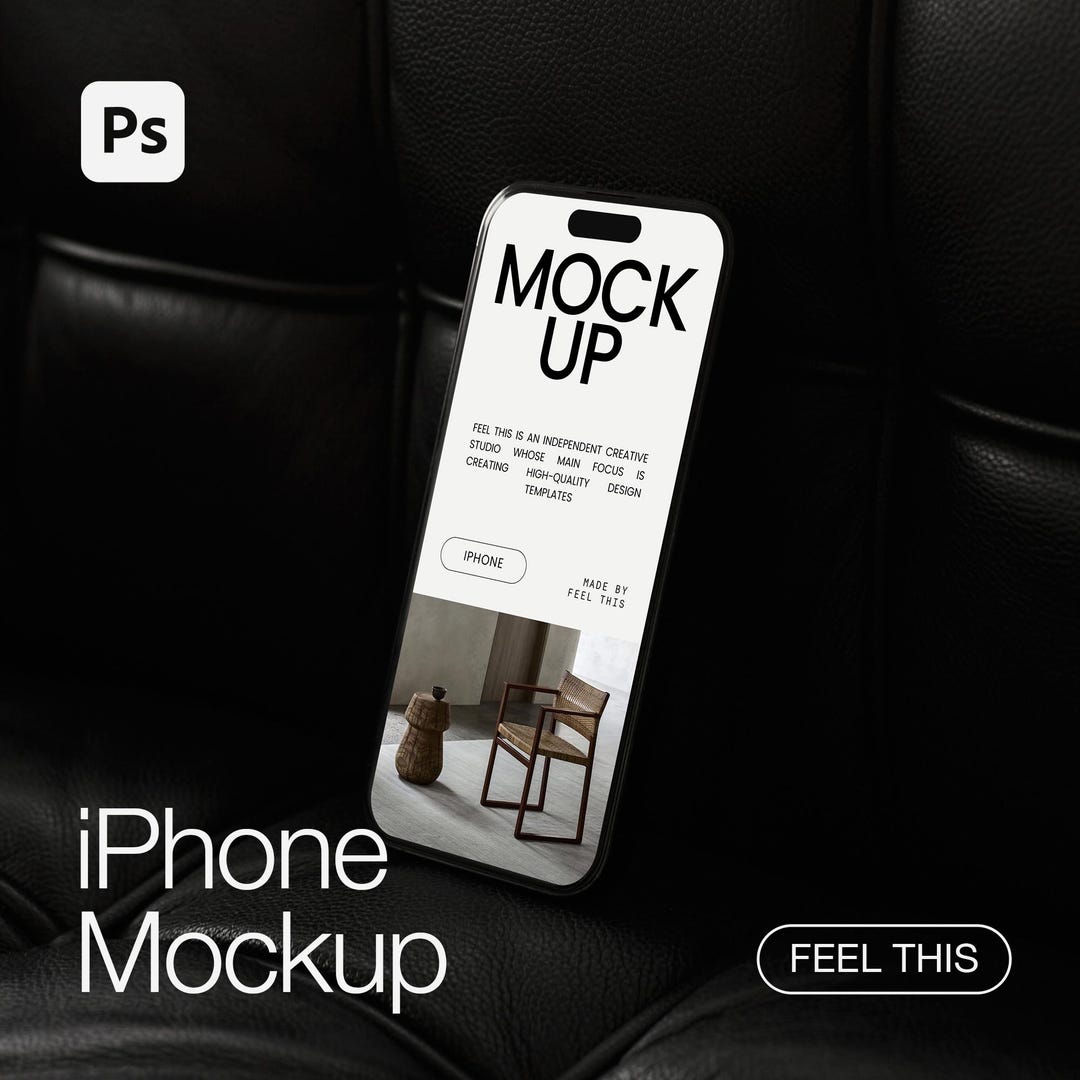 IPhone Screen Mockup | Social Media Branding Mockup | Apple Device ...