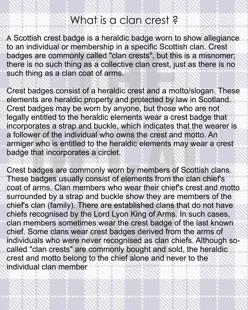 Fleming Tartan Clan Crest, Badges, Heraldry, Clans, Family Scotland PNG ...