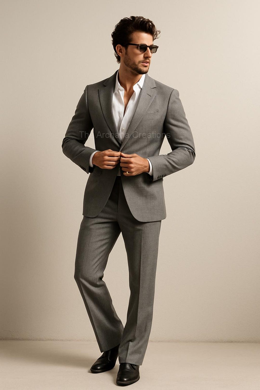 Men's Bell Bottom Suit: 70s Style Wedding Suit, Custom Made Blazer - Etsy