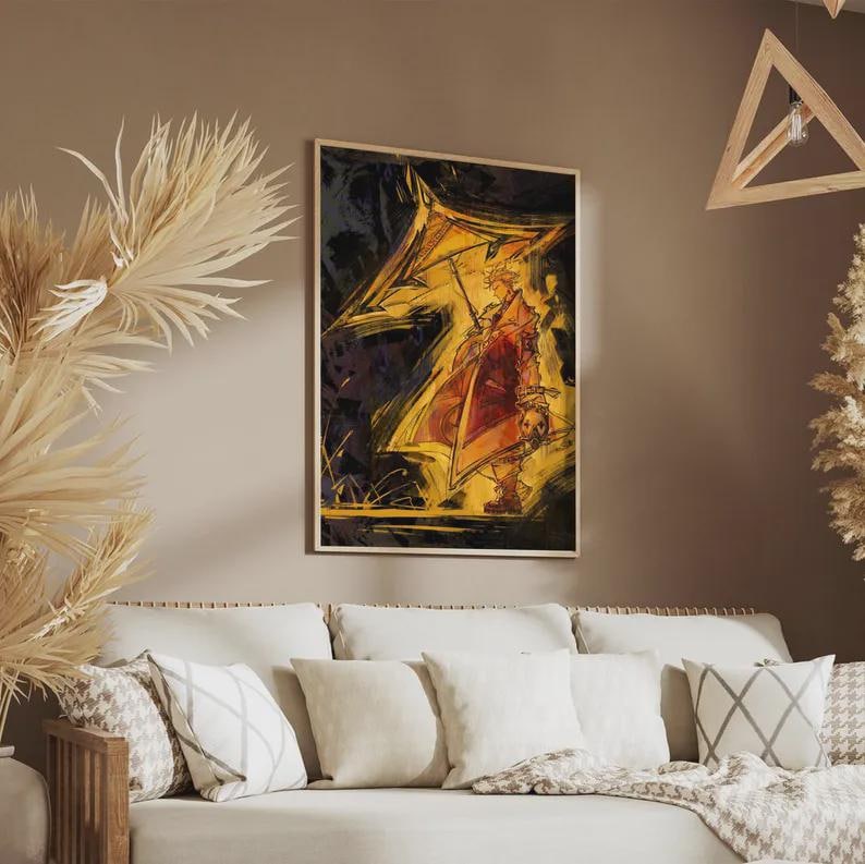 Gachiakuta Rudo Poster – Dark Anime Wall Art, Gritty Manga Print ...