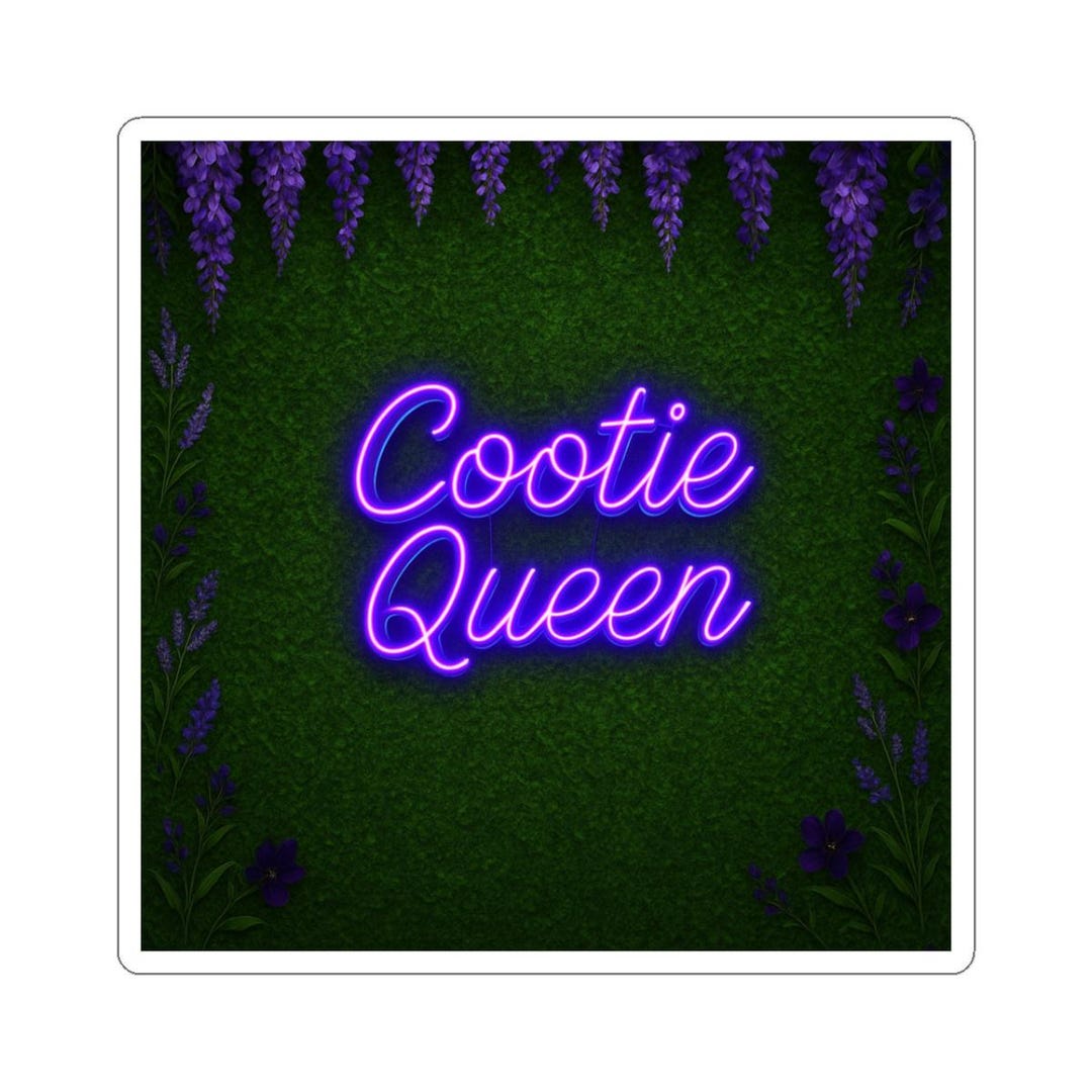 Cootie Queen Stickers, Fun Laptop Decals, Colorful Water Bottle ...