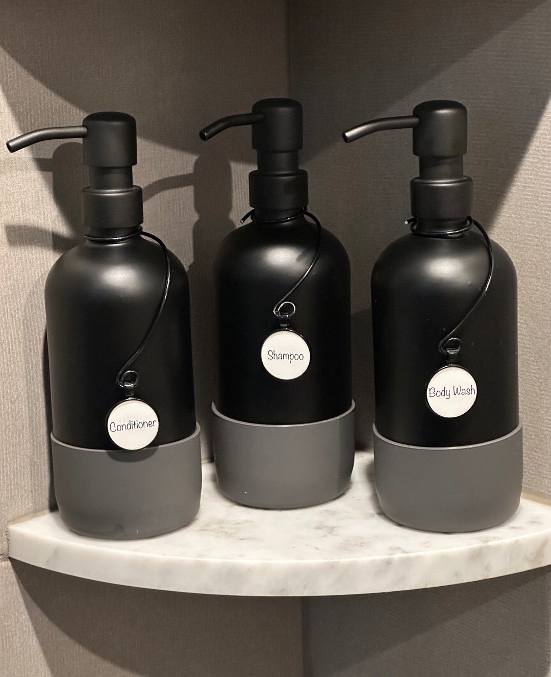 Shampoo Bottle Labels Conditioner Bottle Labels Body Wash Shower Labels ...