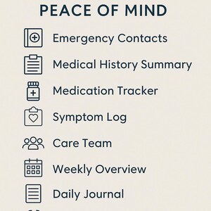 Elder Care Binder | Printable & Fillable Caregiver Planner PDF ...