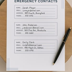 Elder Care Binder | Printable & Fillable Caregiver Planner PDF ...