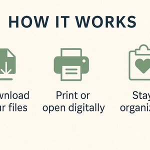 Elder Care Binder | Printable & Fillable Caregiver Planner PDF ...