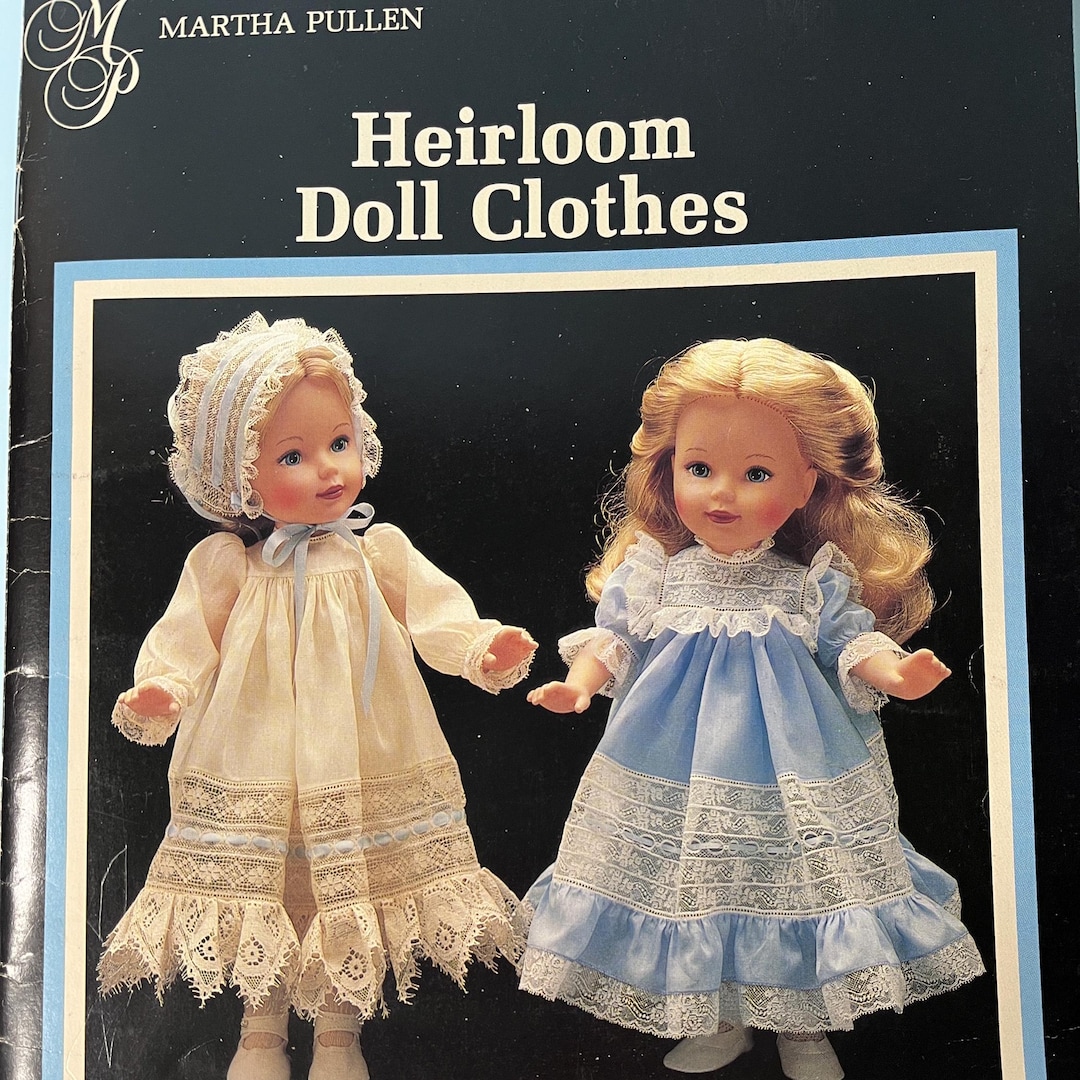 Heirloom Doll Clothes Sewing Pattern Booklet: Smocked & French Hand ...