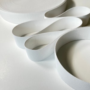 1 1/2 Wide, Flat, and Flexible Waistband Elastic, White, Sold by the ...