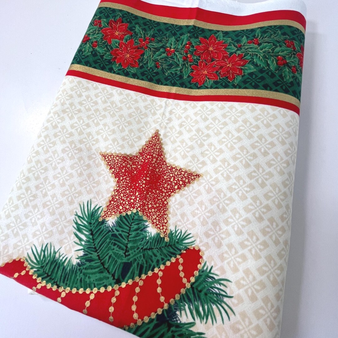 Christmas Tree Fabric Panel, Northcott Home for the Holidays #2216 Quilting Cotton - Etsy