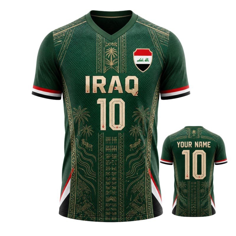 Iraqi Shirt Green - Etsy