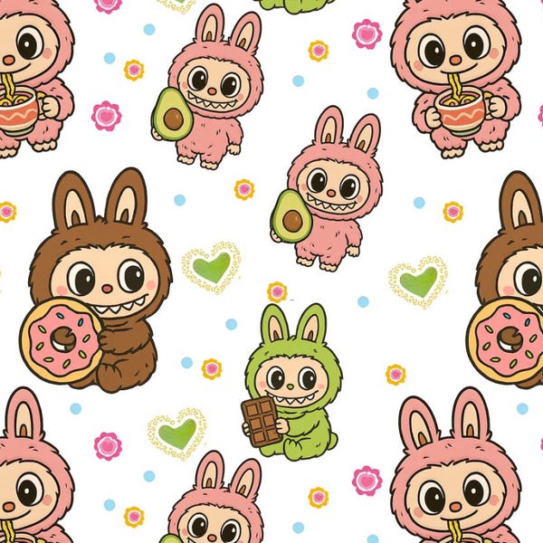 Labubu Fabric - Etsy