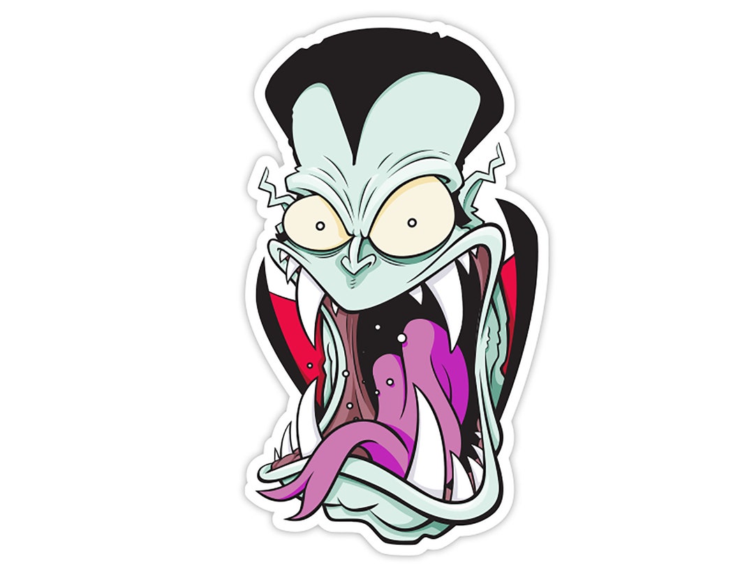 The Vampire Fink - Sticker - Etsy