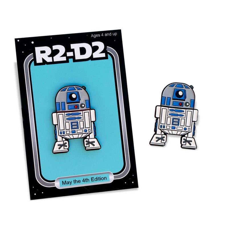 R2d2 and C3po Pin - Etsy