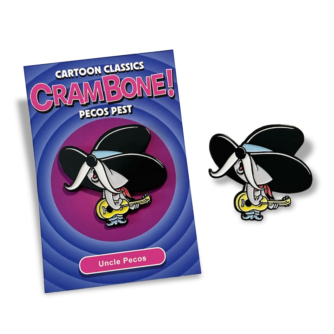 CRAMBONE! Uncle Pecos Pin - Etsy