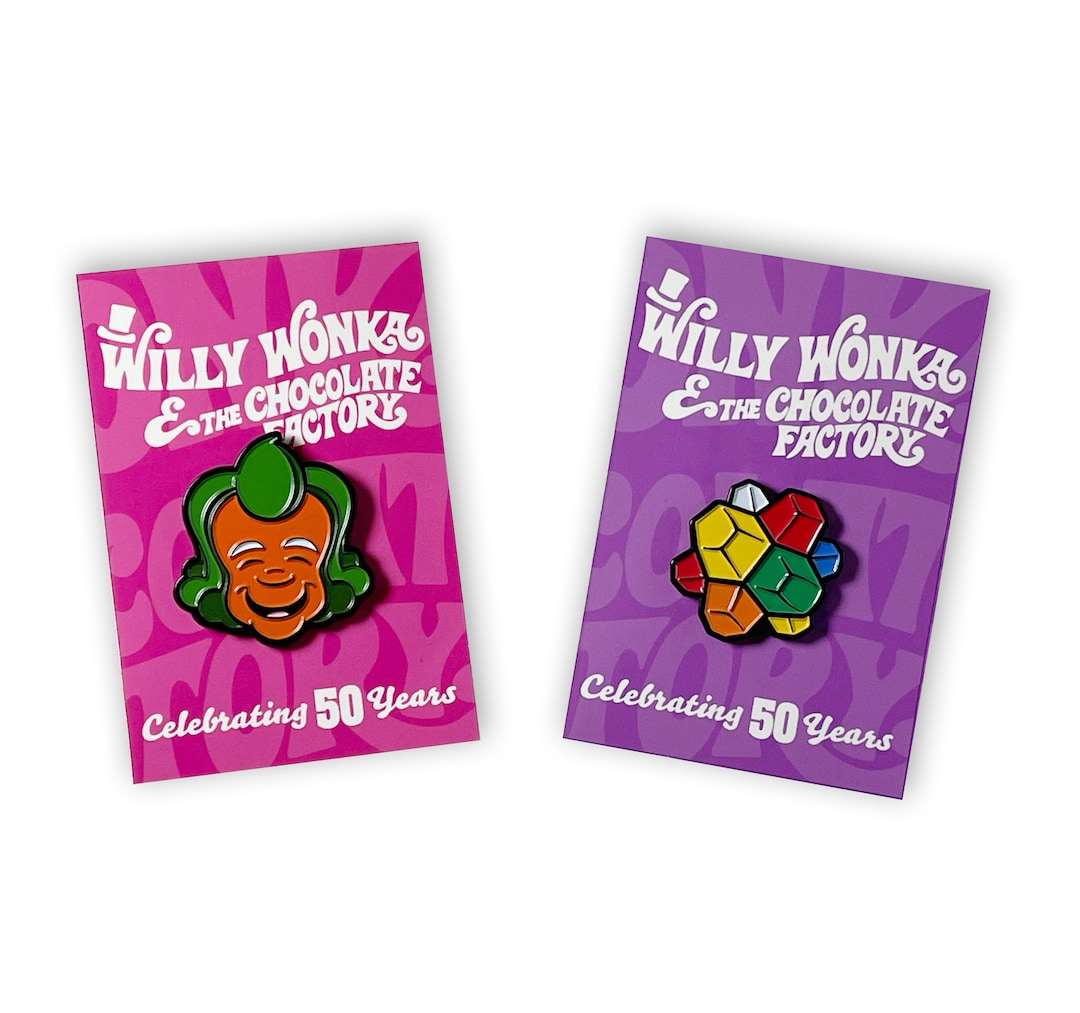 Willy Wonka Pin Set - Etsy