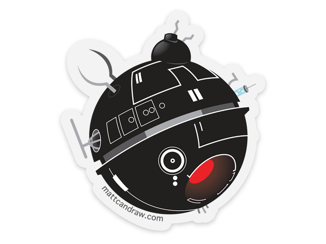Torture Droid Sticker - Etsy