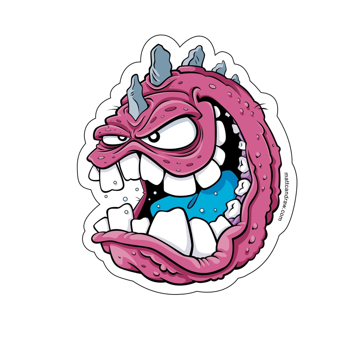 Revenge of the Fink - Monster Sticker Pack - Etsy
