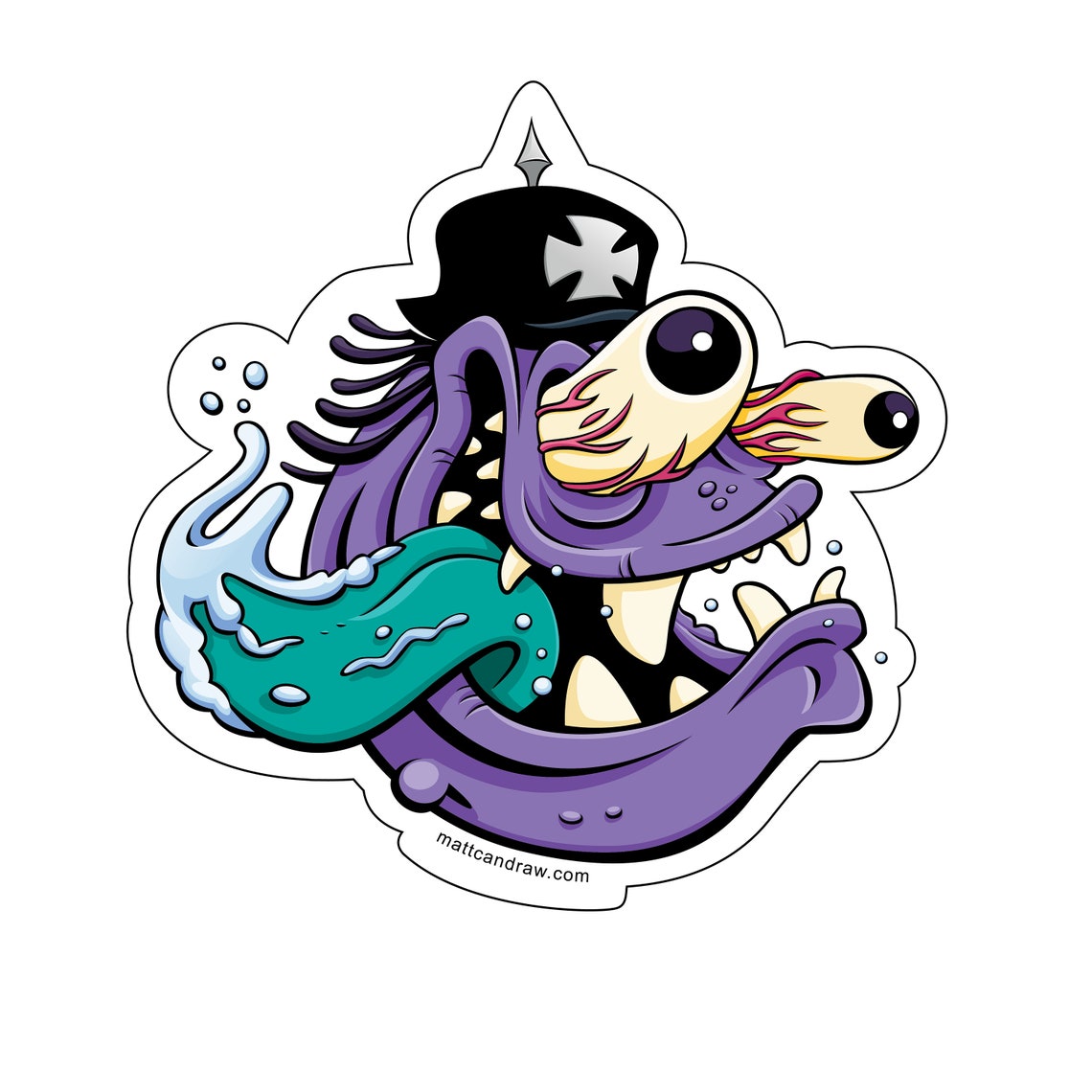 Revenge of the Fink - Monster Sticker Pack - Etsy