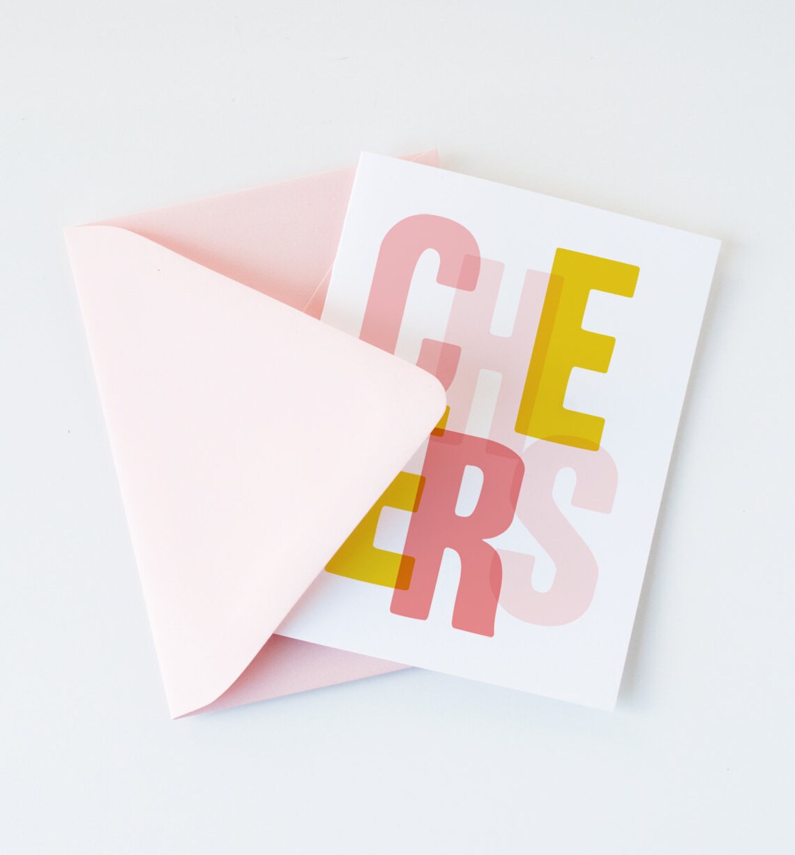 Cheers Greeting Card Congratulations Celebration Modern - Etsy