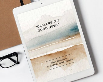 2024 declare the Good News Notebook With Talk Titles Ministry Sisters ...