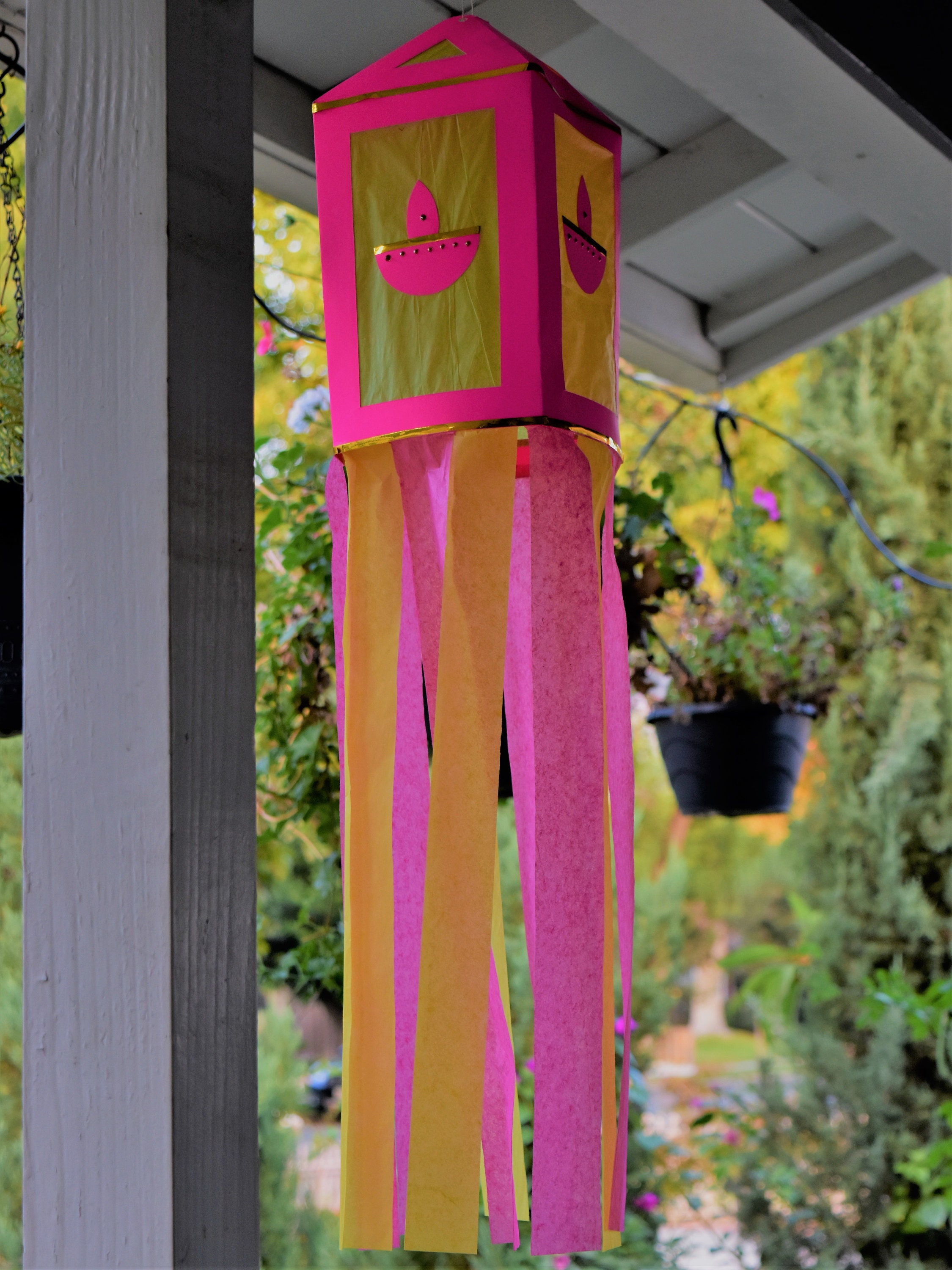 DIY Diwali Kandil Kit: Handmade Lantern & Toran Decoration Set - Etsy