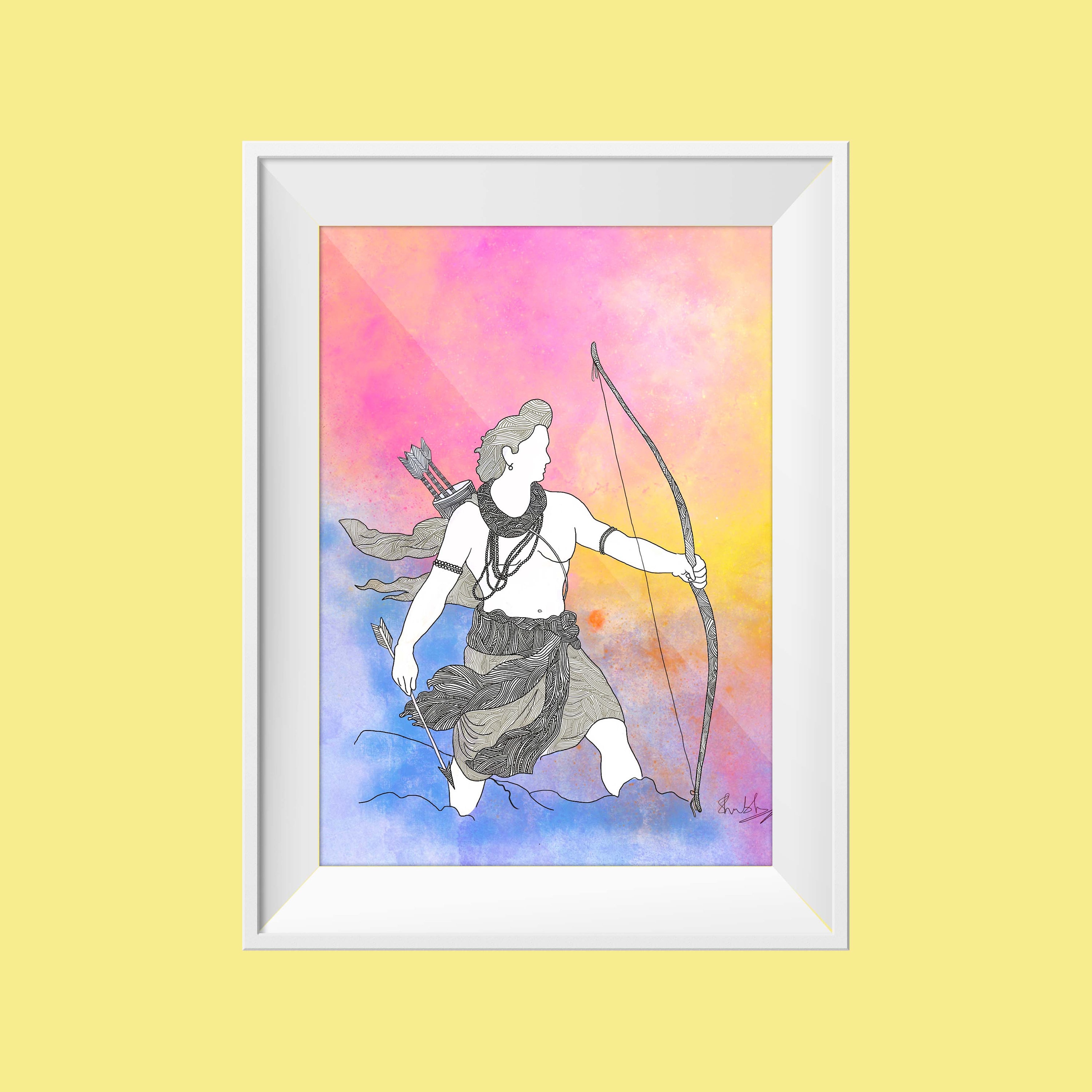 Lord Rama Art
