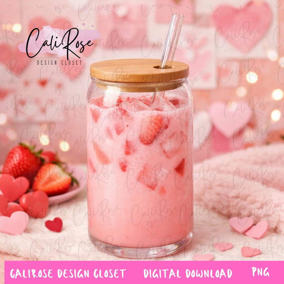 Blank Libby Can Mock up Designs Valentines Theme - Etsy
