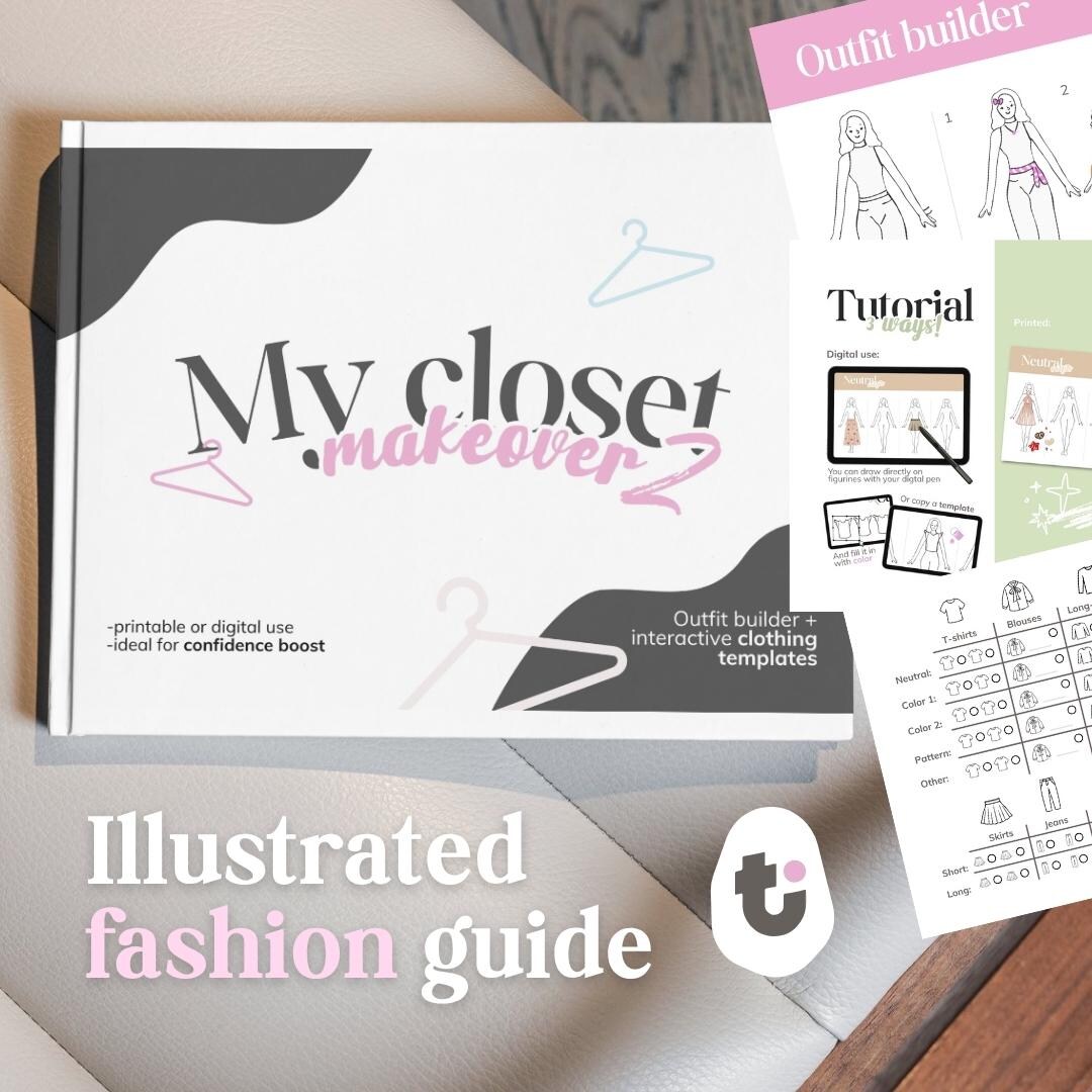 Weekly Outfit Planner: Printable Closet Organizer & Style Guide (PDF ...