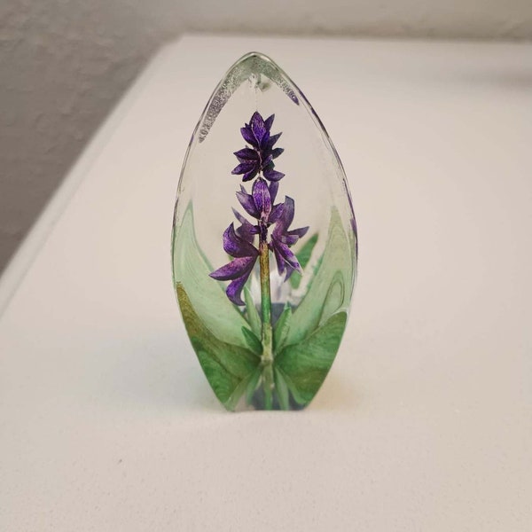 Purple Paperweight - Etsy