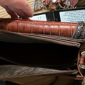 Marc Chantal Purse, M.C Leather Purse, Genuine Leather Shoulder Bag ...