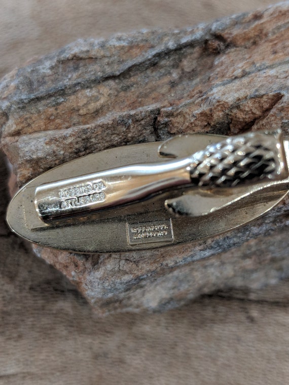 Robbins Co Attleboro Tie Clip, Marine Helicopter, Air… - Gem