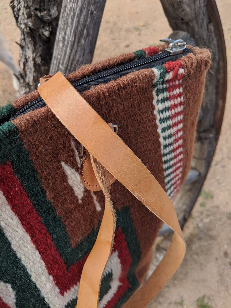 Saddle Blanket Purse Wool Shoulderbag Western Wear Cowgirl - Etsy