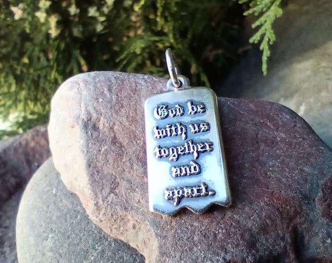 JAMES AVERY Sterling Silver Charm, God Be With Us Together and Apart ...