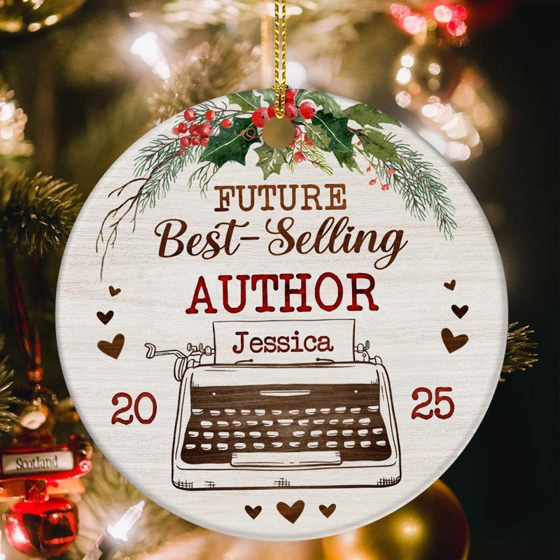Custom Typewriter Ornament - Etsy