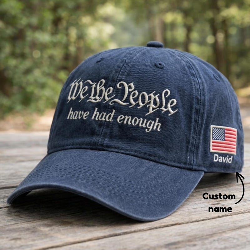 We the People Have Had Enough Baseball Cap - Etsy