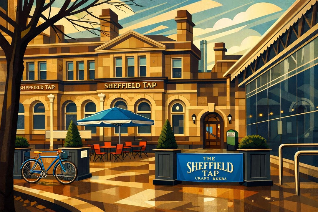 Sheffield Tap Wall Art Print - Etsy