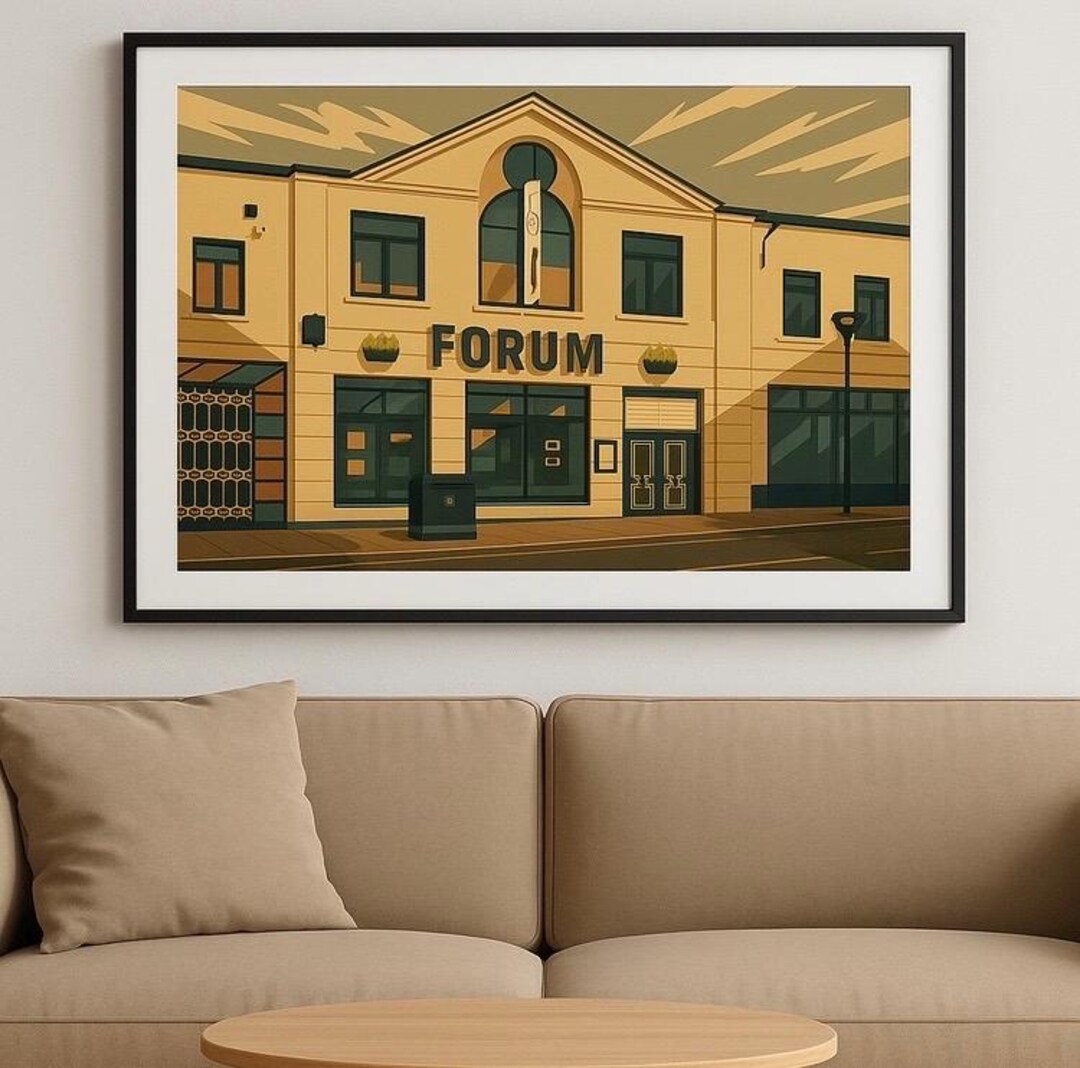 The Forum Sheffield Wall Art Print - Etsy