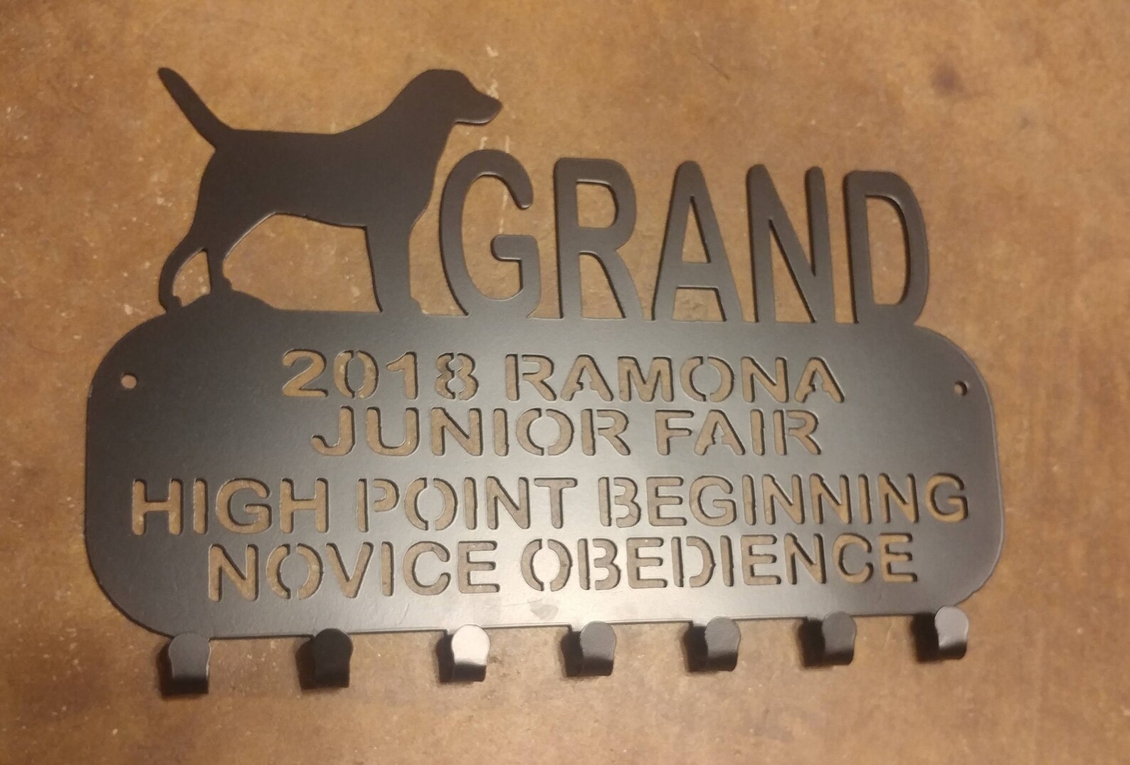 Livestock Award Ribbon or Key Holder Horse Dog Turkey Cavy | Etsy