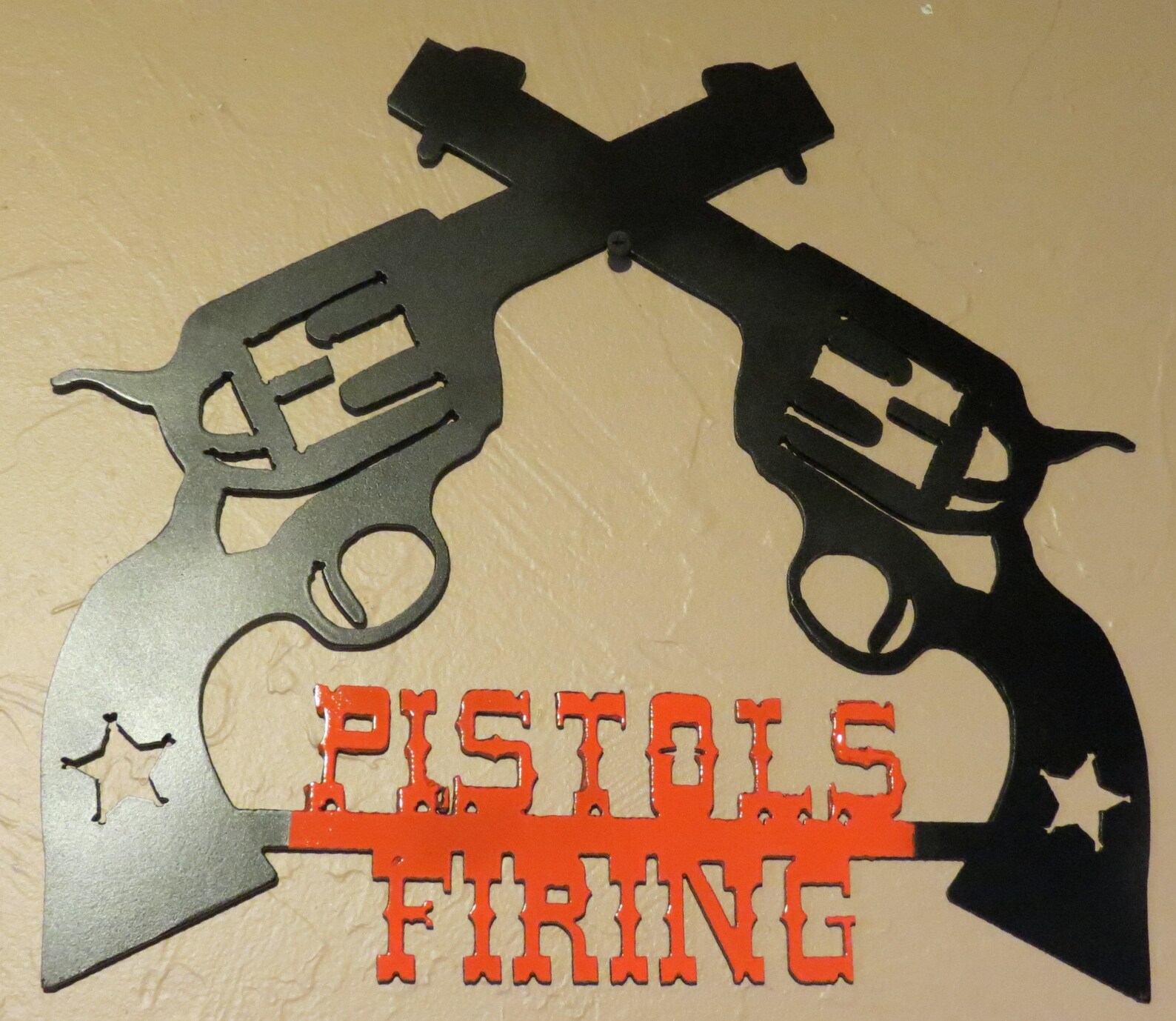 OSU Pistols Firing Sign or Yard Stake. 15 Wide Metal - Etsy