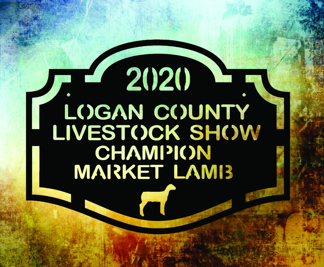 Sheep-lamb Livestock Award or Pen Sign / Stall Ranch Sign / Stockshow ...