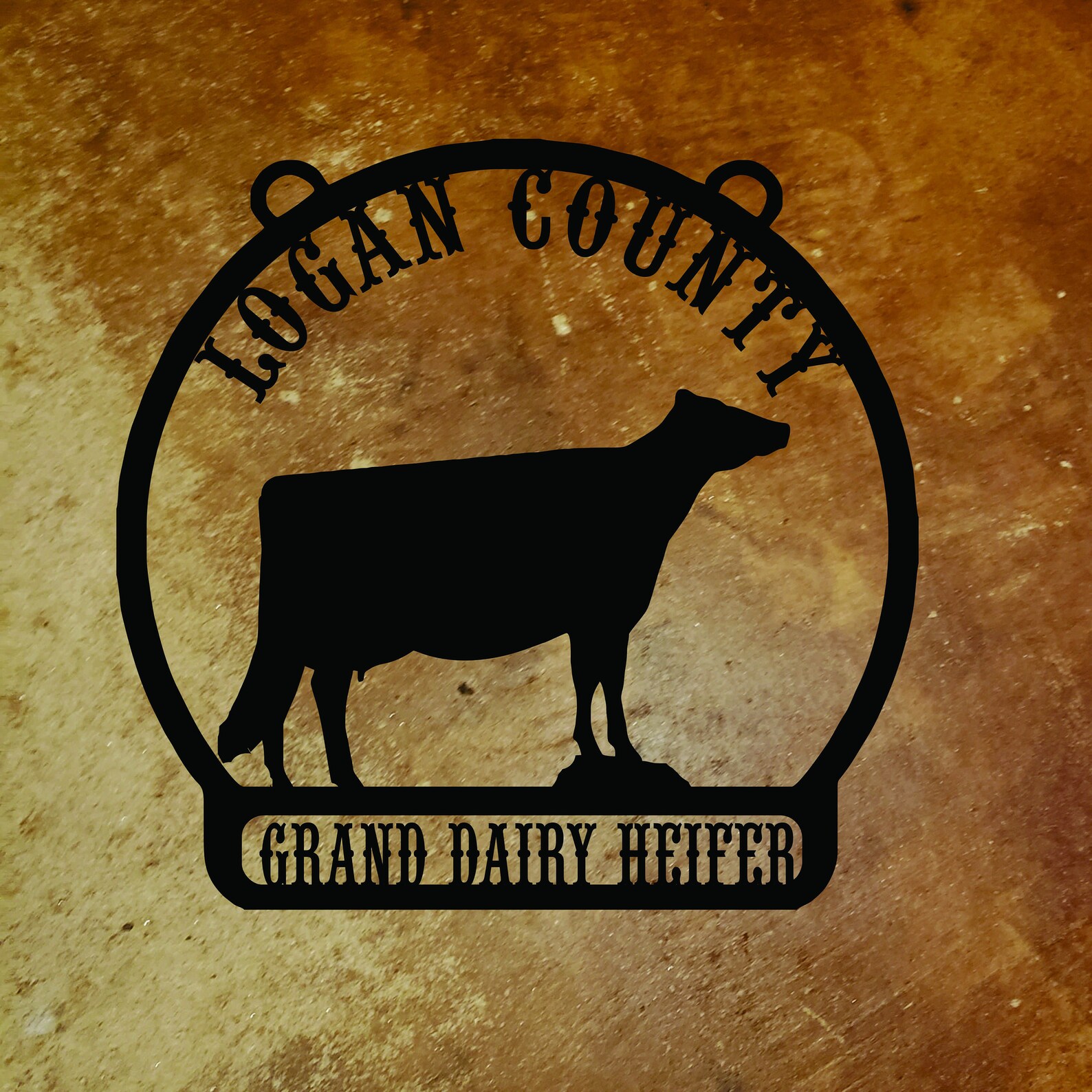 Dairy Cow Heifer. Personalized Livestock Show Award Trophy - Etsy