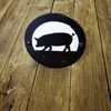 Pig/hog Ear Tag Pen Sign or Livestock Award / Farm or Ranch Sign ...