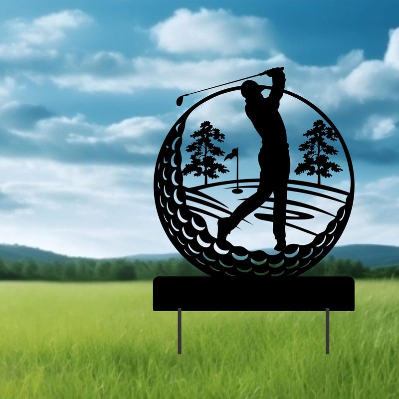 Outdoor Golf Statues - Etsy