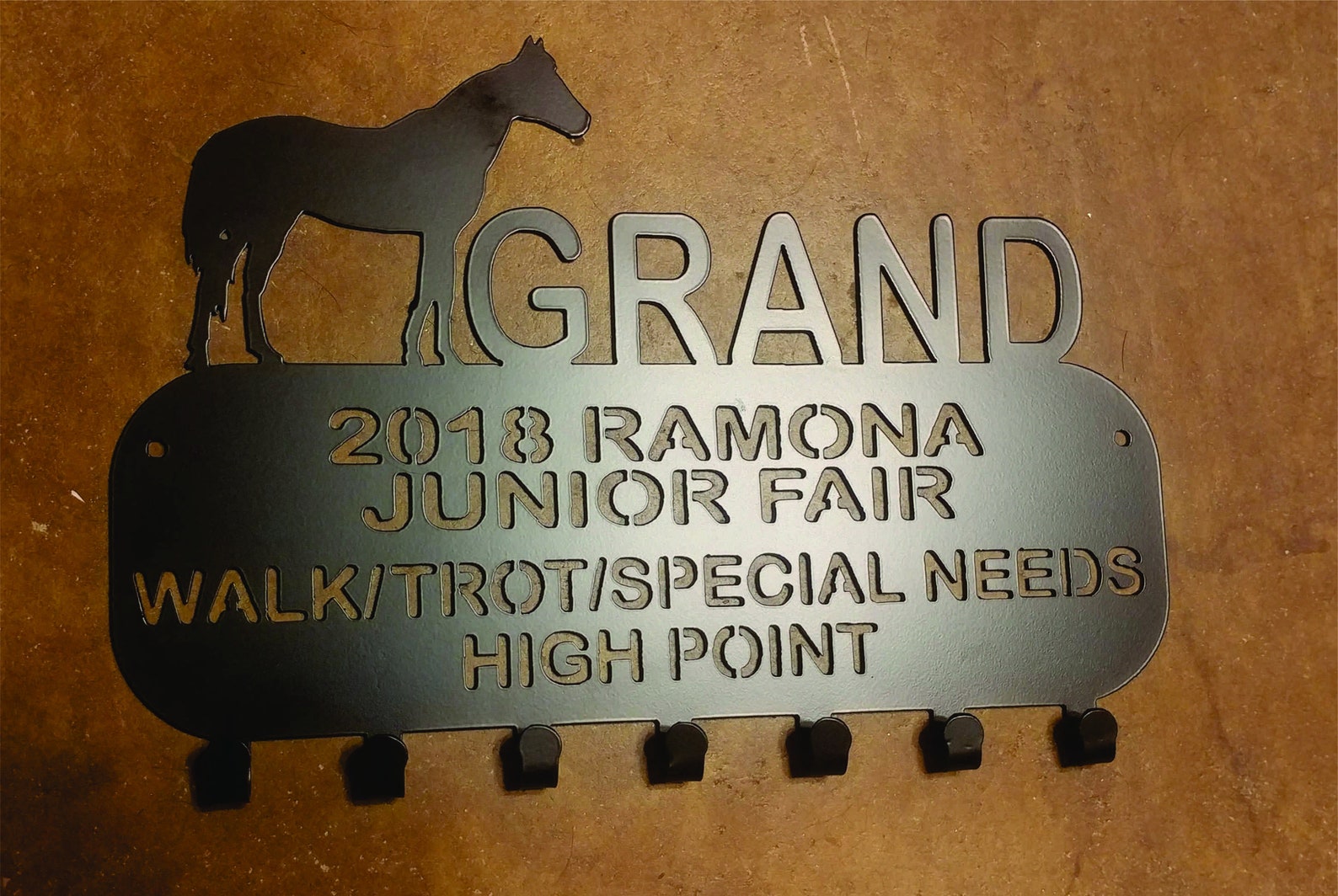 Livestock Award Ribbon or Key Holder Horse Dog Turkey Cavy | Etsy