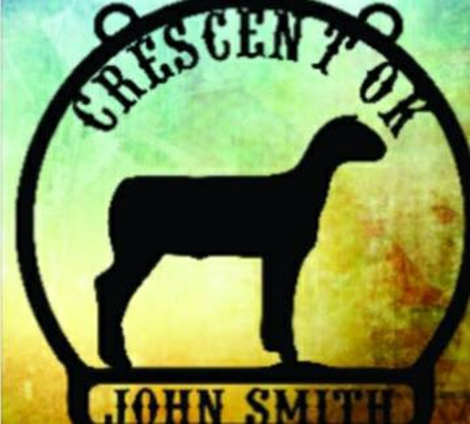 Market Lamb Sheep Personalized Pen Sign or Livestock Show - Etsy