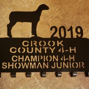 Livestock Award Ribbon or Key Holder Horse Dog Turkey Cavy | Etsy