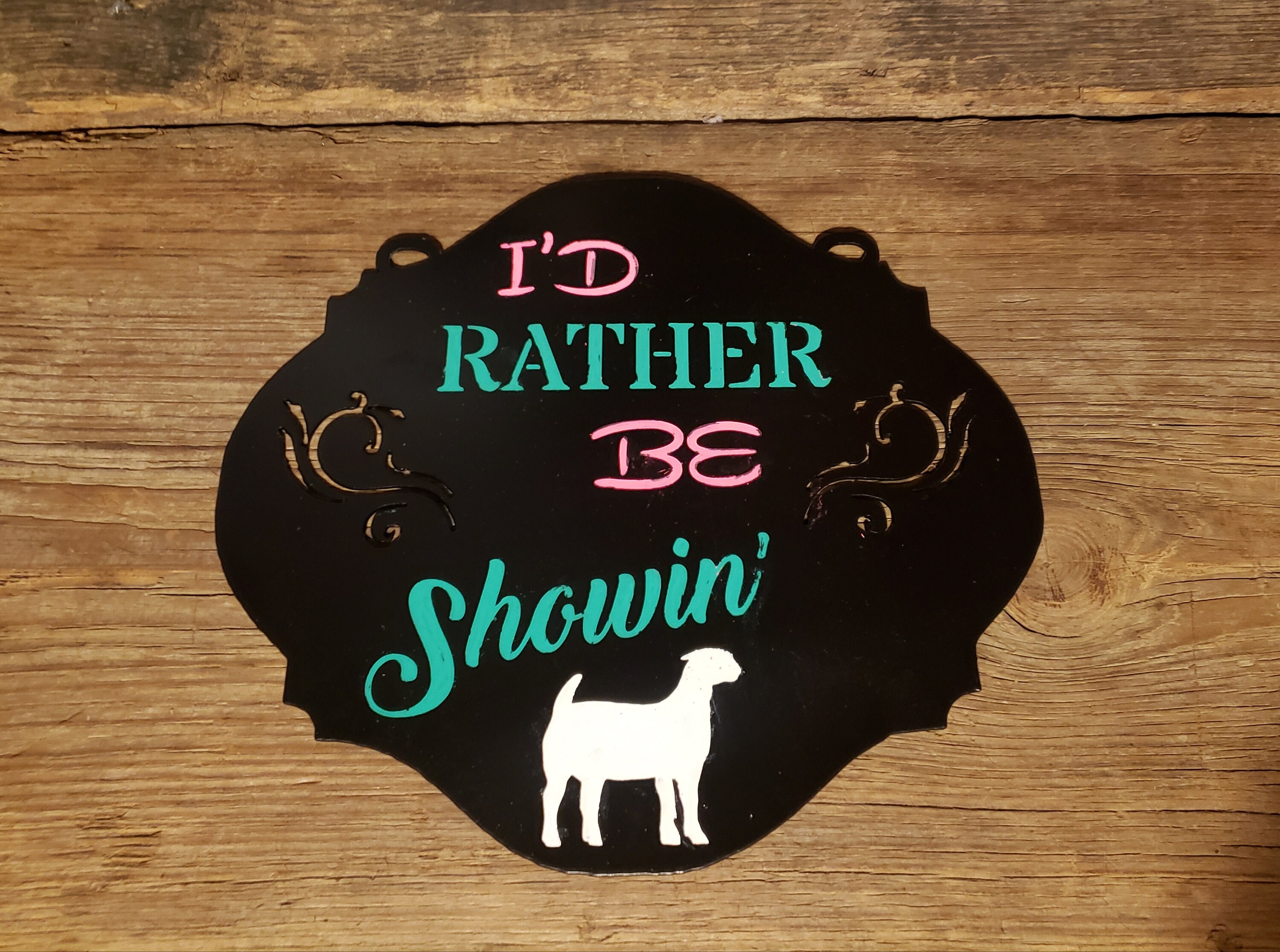 Pig Sign or Yard Stake / Custom Livestock Metal Pen Sign / - Etsy