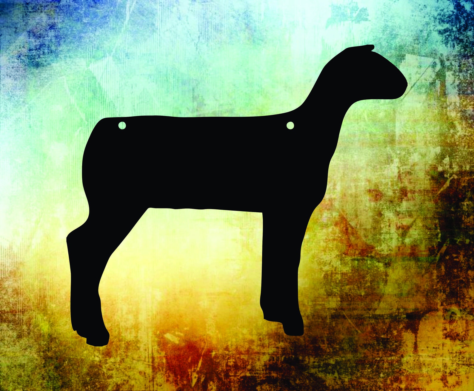 Show Sheep lamb Ewe Sign or Yard Stake / Great Livestock - Etsy