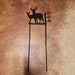 Elk Wall Art or Yard Stake. Plasma Cut Sign. Yard or Home Rustic Cabin ...